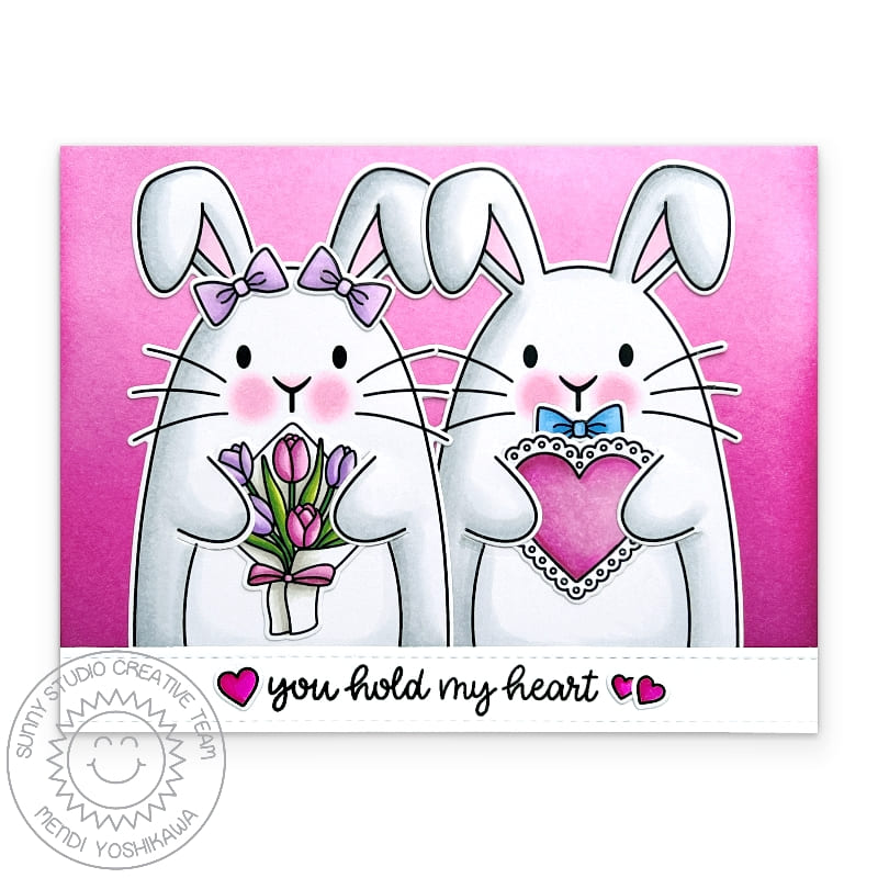 Sunny Studio Big Bunny Stamps 4x6 Easter Clear Photopolymer - Sunny ...
