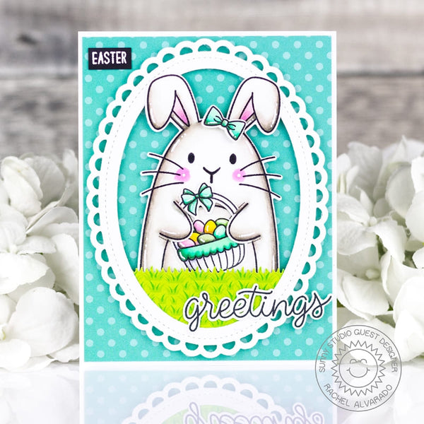 Sunny Studio Big Bunny Stamps 4x6 Easter Clear Photopolymer - Sunny ...
