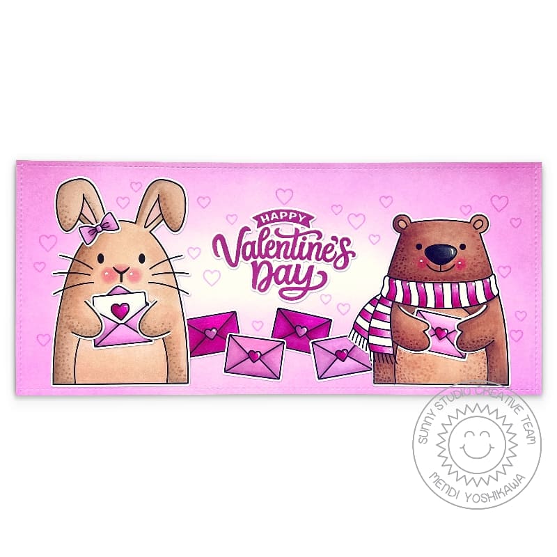 Sunny Studio Big Bunny Stamps 4x6 Easter Clear Photopolymer - Sunny ...