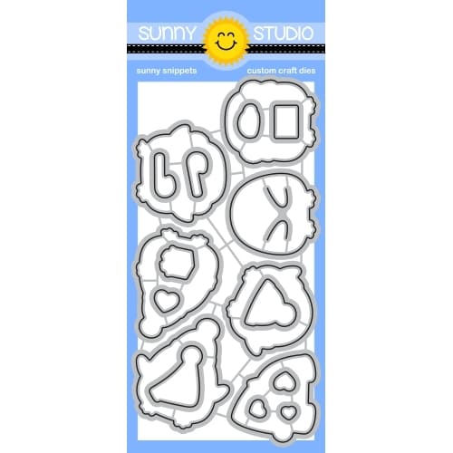 Sunny Studio Stamps Roly Poly Penguins Dies 19-Piece Set