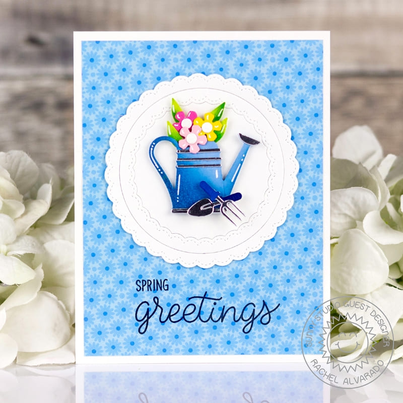 Sunny Studio Stamps - Spring Garden Dies for Cutting Die-Cuts