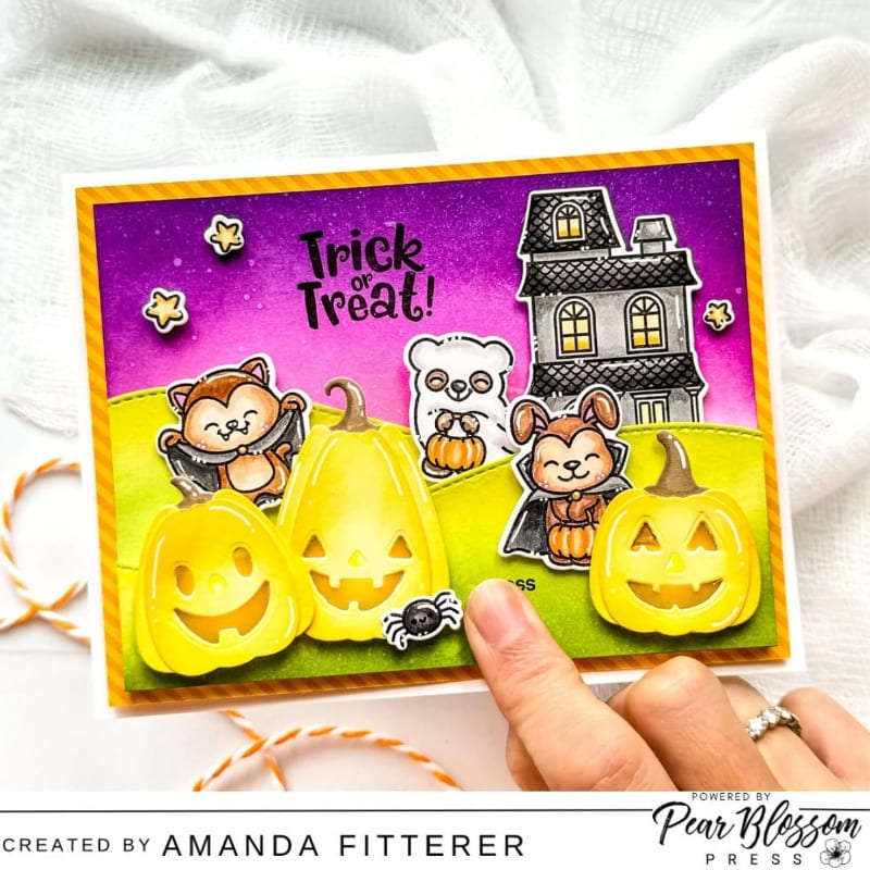 Sunny Studio 4x6 Clear Halloween Too Cute To Spook Stamps - Sunny ...