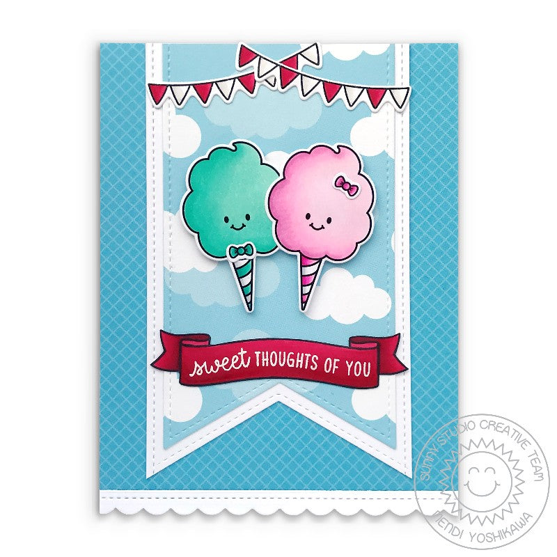 Sunny Studio Candy Shoppe 4x6 Clear Photopolymer Stamps - Sunny Studio ...