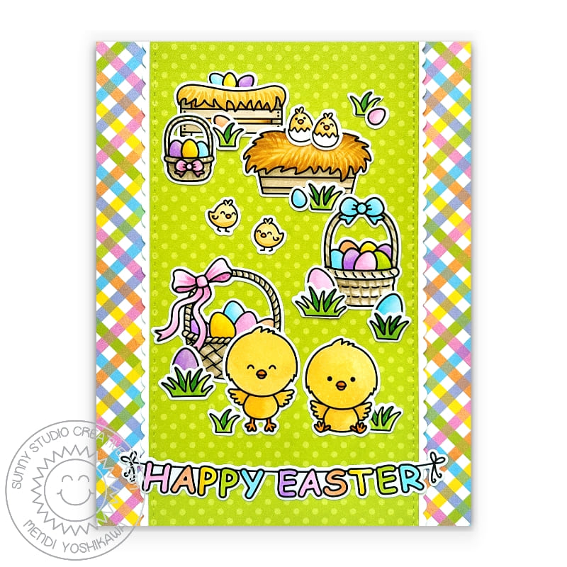 Sunny Studio Clucky Chickens Stamps 4x6 Clear Photopolymer Set - Sunny ...
