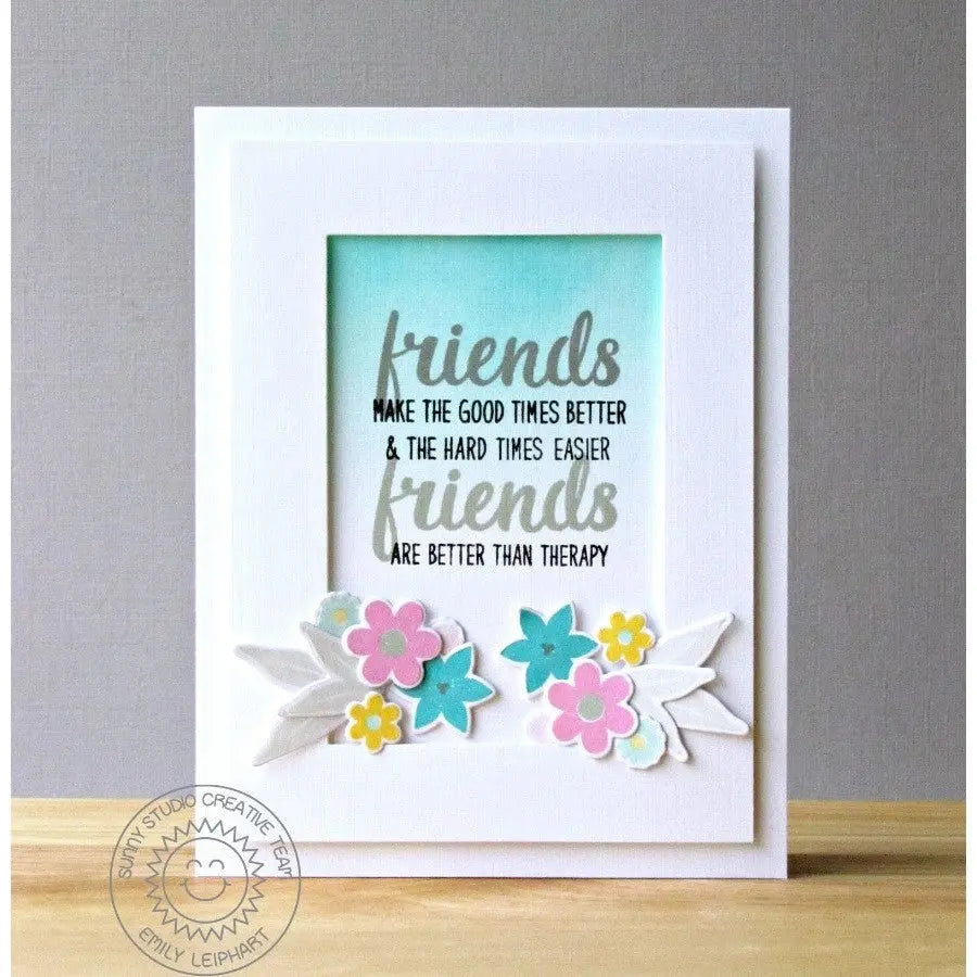 Friends & Family 4x6 Photo-polymer Clear Stamps - Sunny Studio Stamps
