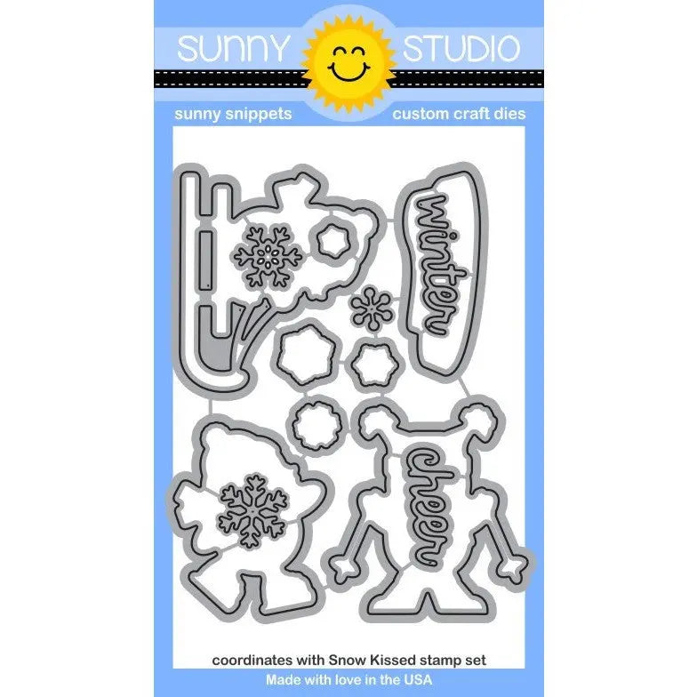 Sunny Studio Stamps Snow Kissed Craft Metal Cutting Dies